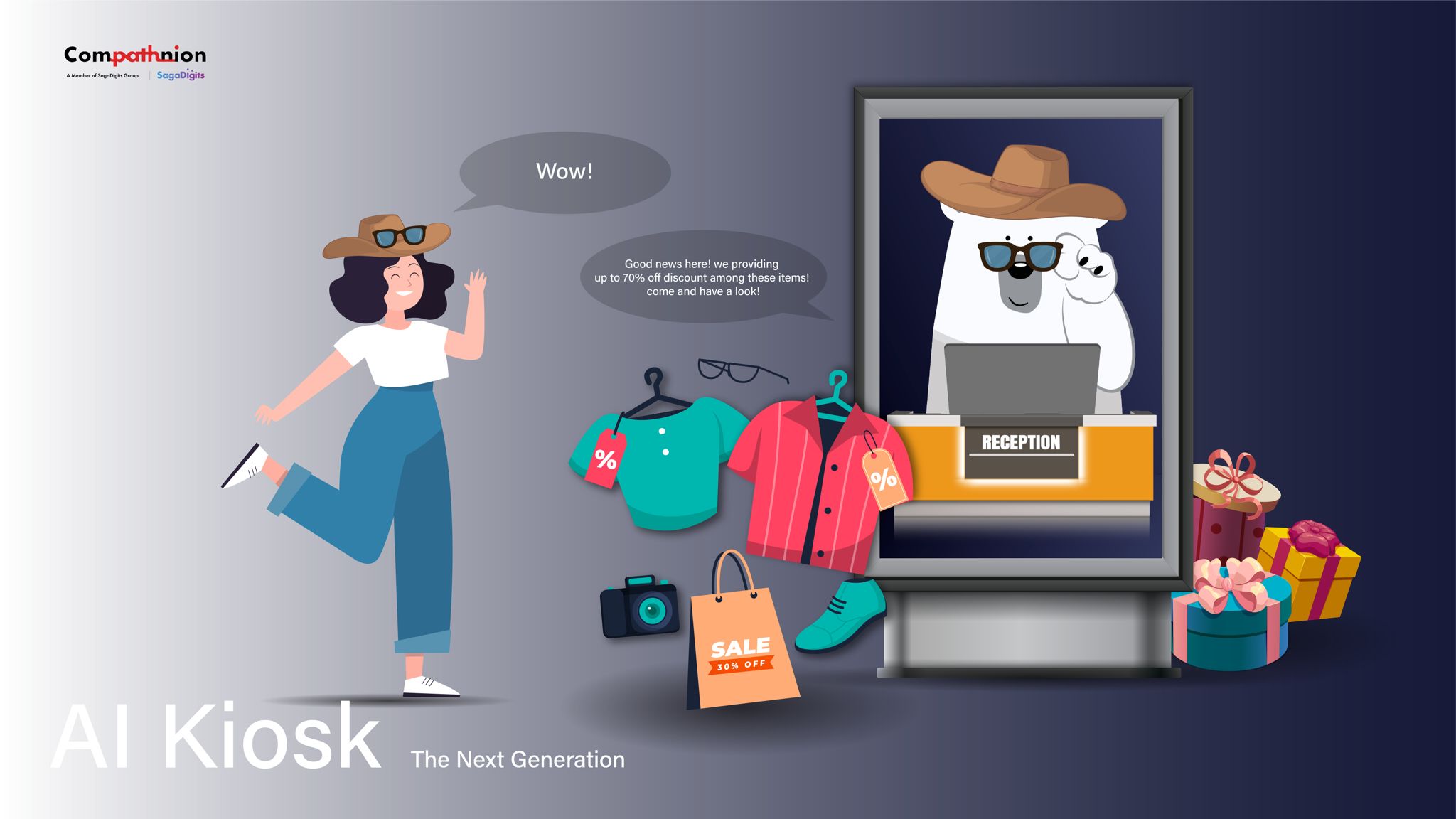 本地科企開發出「真正人工智能AI Kiosk」｜科技革命性突破｜具備主動決策、察言辨色、先知先覺的能力 - Art-Tech Talks