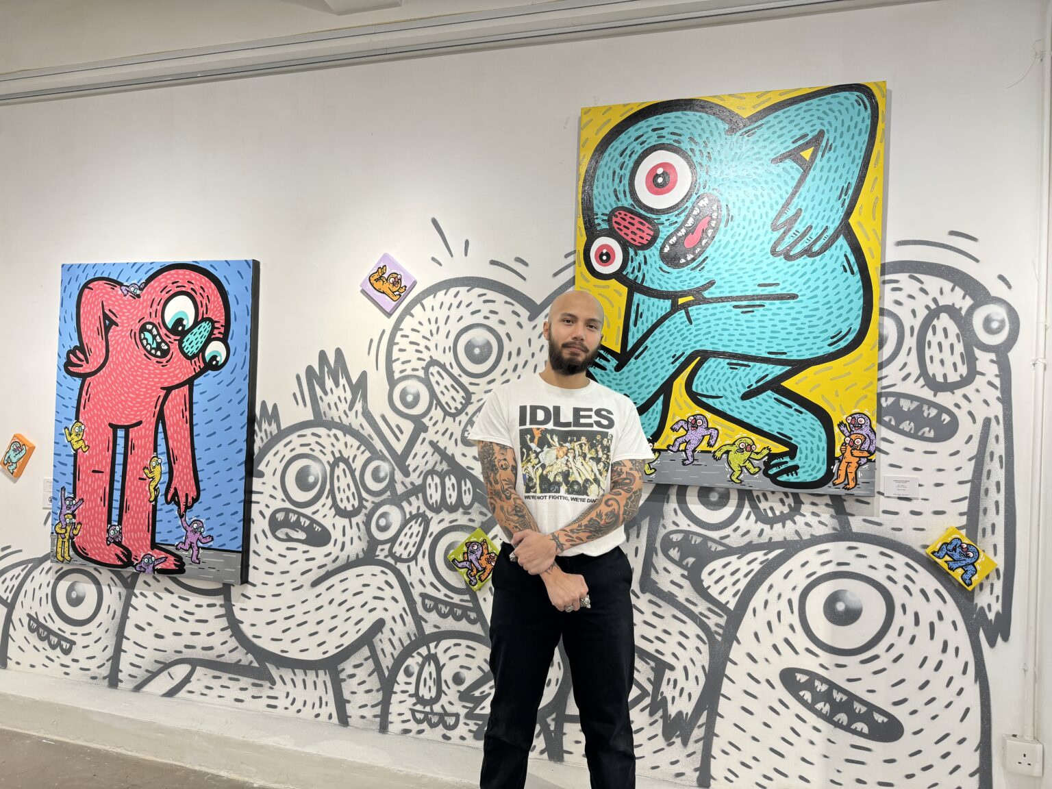 13a New Street Art Gallery 呈獻｜「 Get Up and (SLAM) Dance」By Distort ...